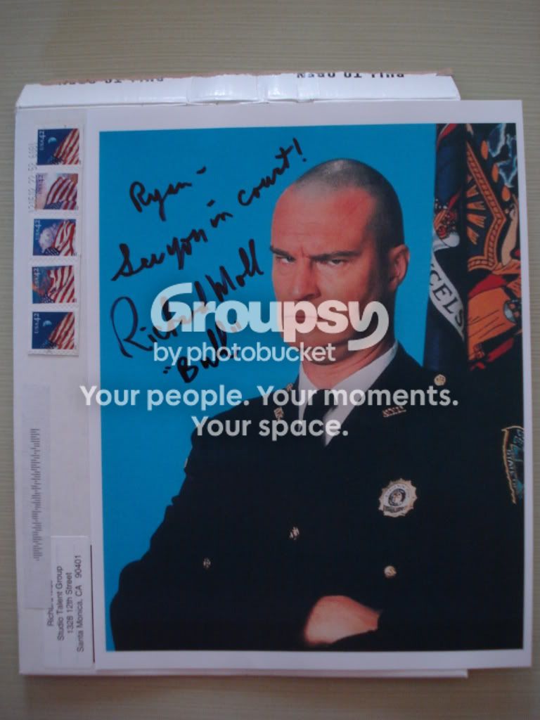 Richard Moll SUCCESS!!! - Fanmail.biz