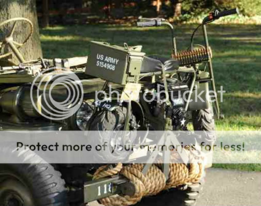 Toy - Just For Fun - A Mini-Bike gone Military - G503 Military Vehicle ...
